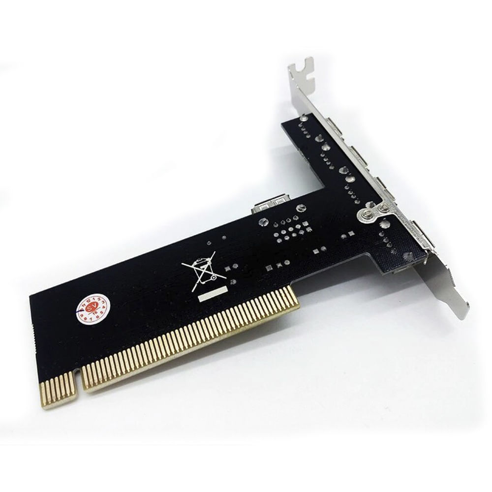 Tarjeta USB 2.0 5 Puertos Pci Express 5 Gbps Chip VT6212L Plug and Play ...