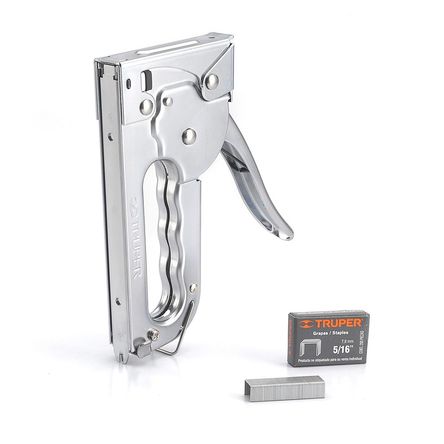 Engrampadora 1/4 y 5/16 con 200 grapas Truper - Promart