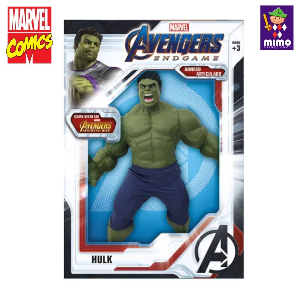Muñeco Hulk MARVEL Avengers Endgame Gigante 55cm de Alto - Promart