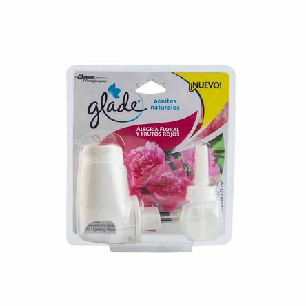 Ambientador Eléctrico GLADE Alegría Floral y Frutos Rojos Empaque 1un - Promart