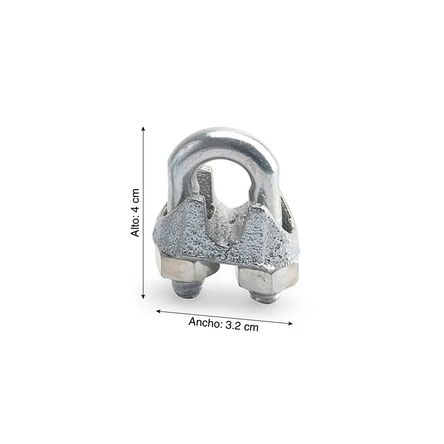 Grampa para cable 1/4" - Promart
