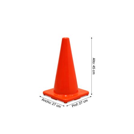 Cono Naranja 18" Clute - Promart