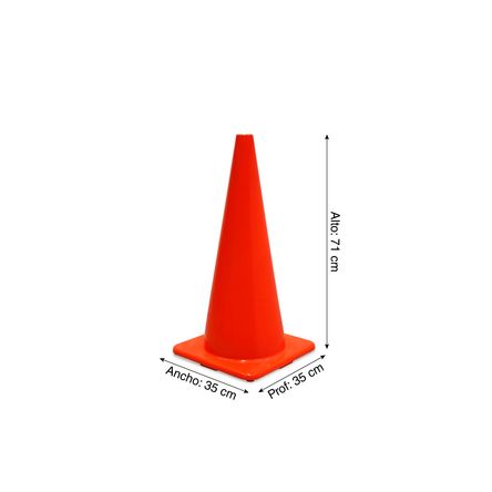 Cono Naranja 28" Clute | Promart.pe - Promart