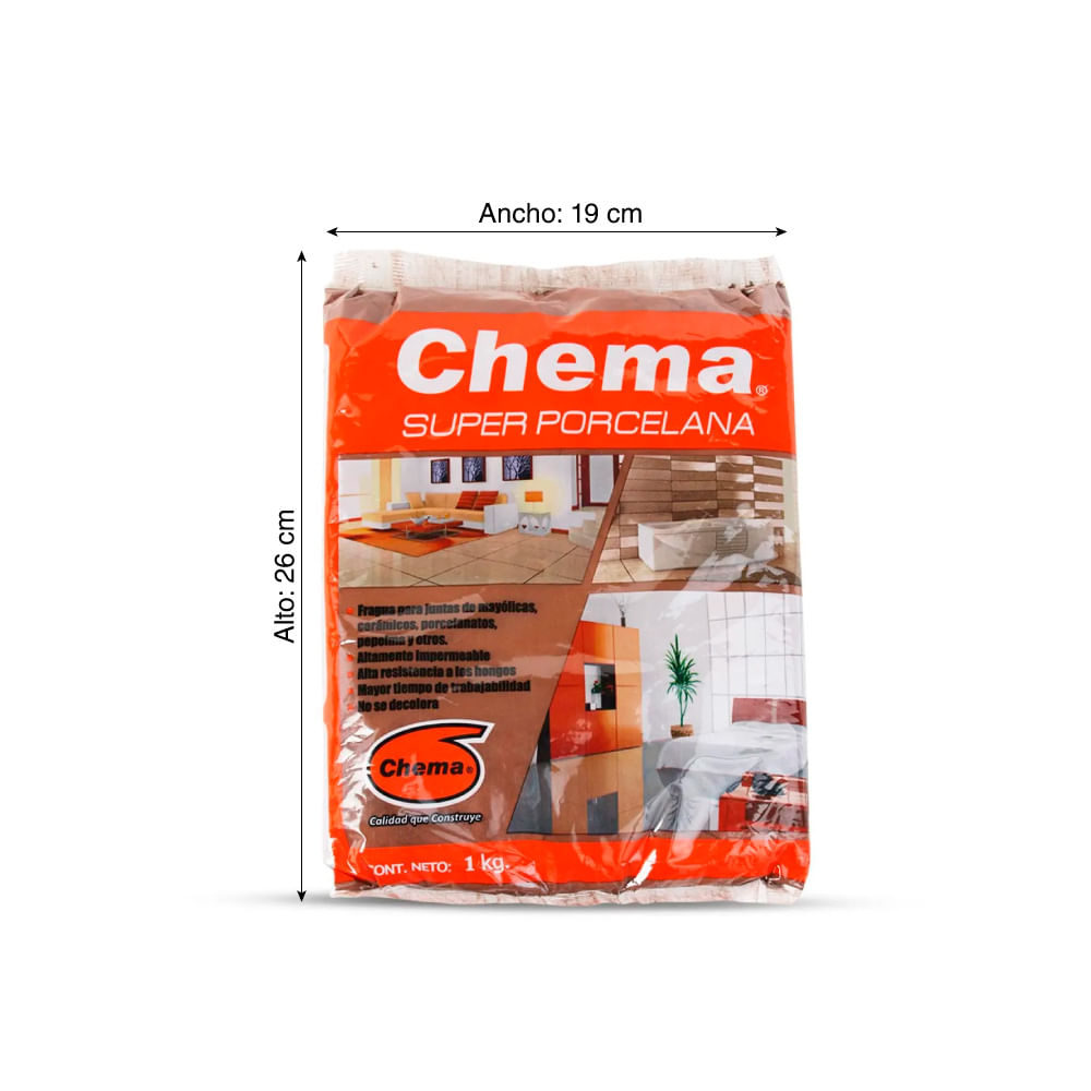 Fragua Super Porcelana Marrón 1 kg. - Promart