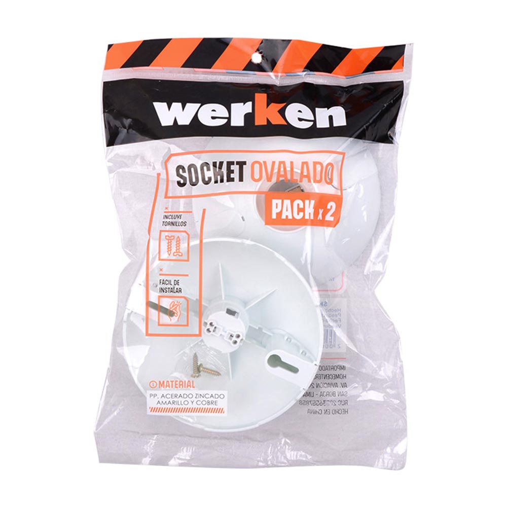 Socket Oval packx2 - Promart
