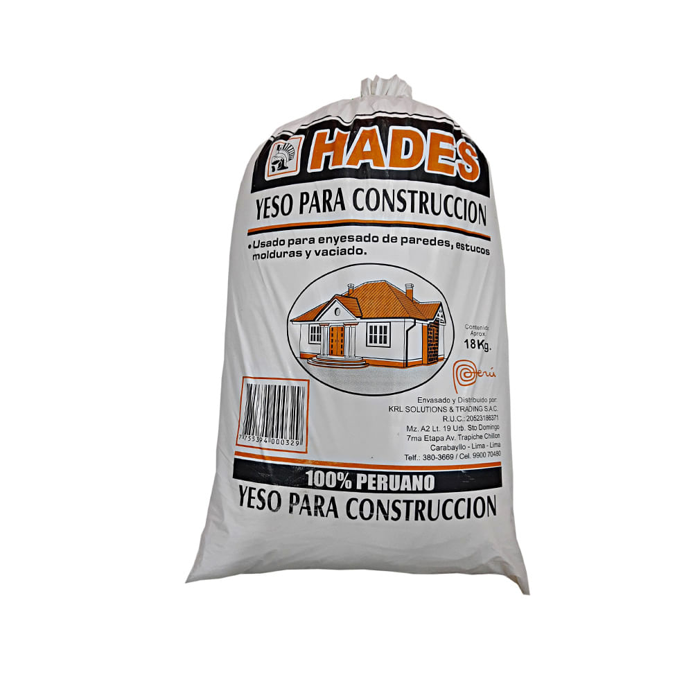 Yeso para construcción Bolsa x 18 kg - Promart