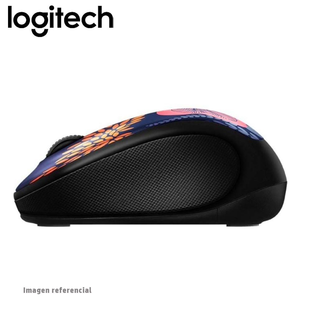 Mouse Logitech M317C Wireless Forest Floral Black - Promart