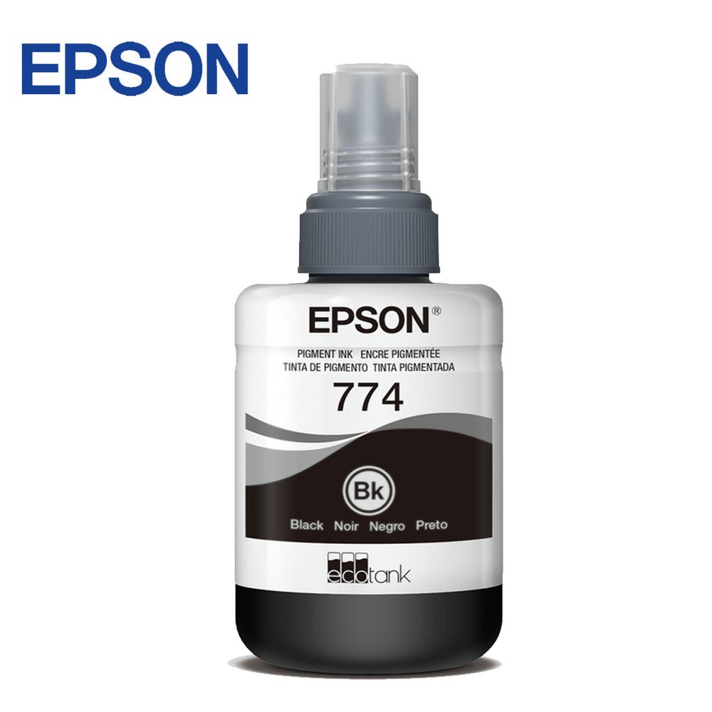 Botella De Tinta Epson 774 140ml Tinta Negra T774120 | Promart.pe - Promart