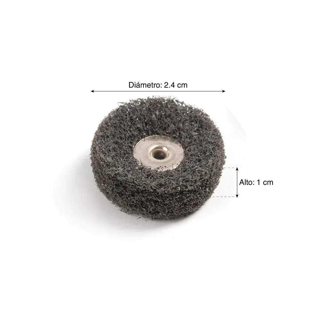 Disco abrasivo pulidores Grano 180 -280 Dremel - Promart