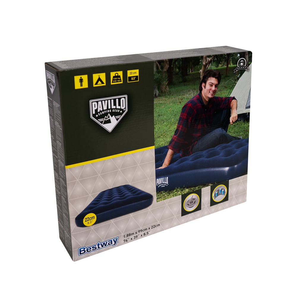 Colchón inflable 1 1/2 plazas - Promart