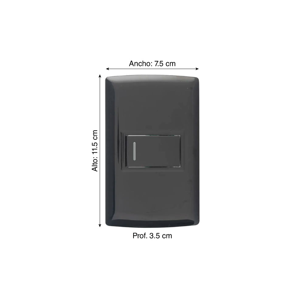 Conmutador Simple Basic Orange - Promart