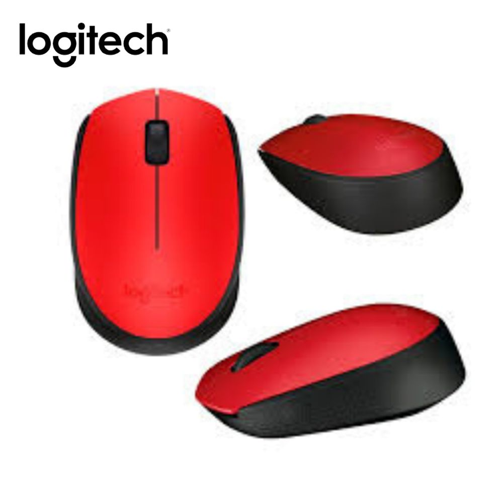 Mouse Logitech M170 Wireless Red - Promart