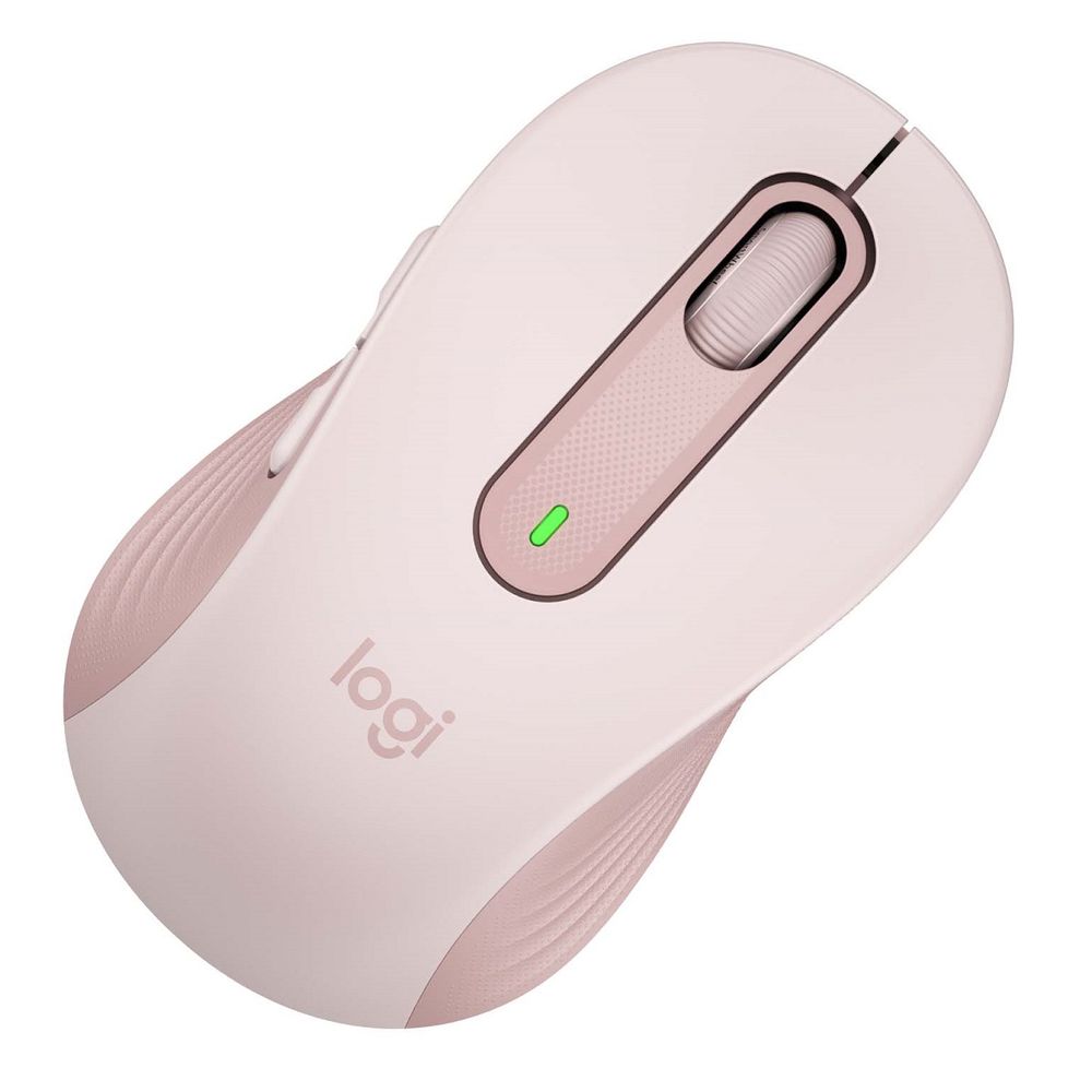 Mouse Logitech Signature M650 Bluetooth Wireless Logi Bolt Rosa - Promart