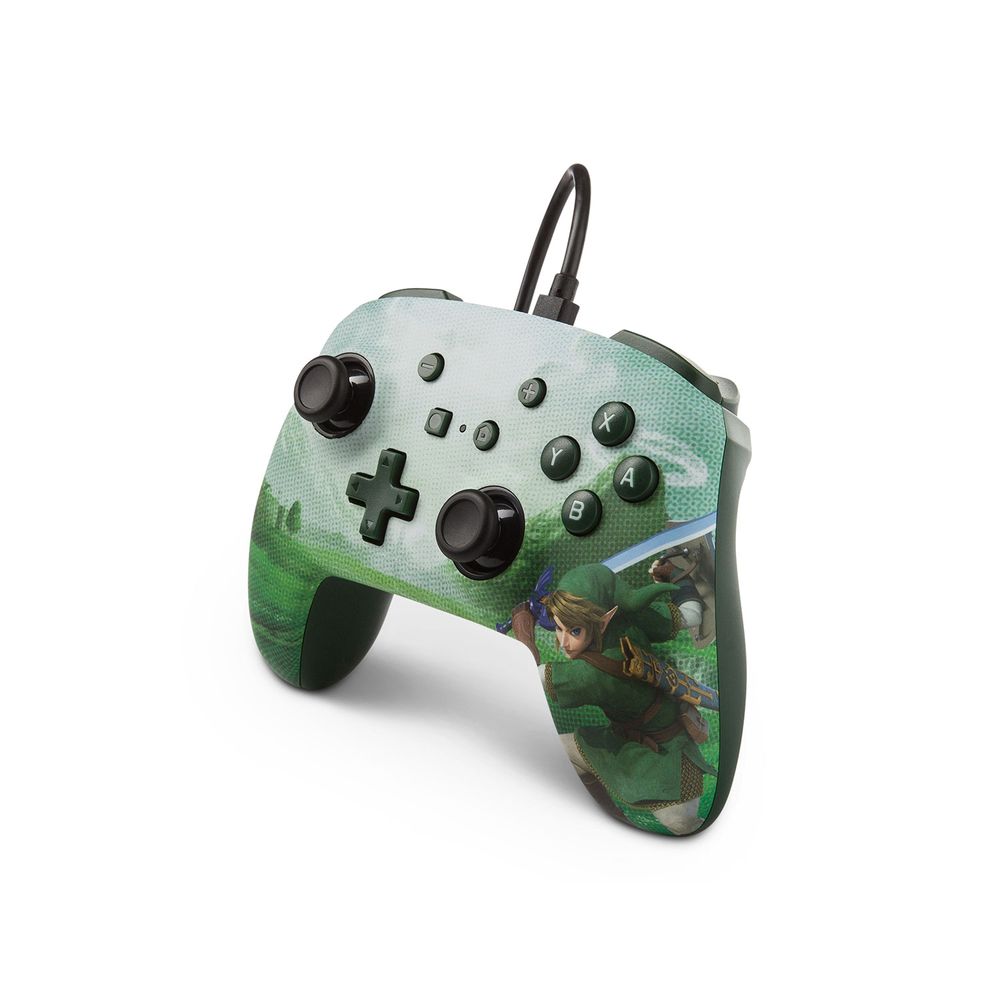 PowerA Enhanced Wired Controller Link Hyrule Nintendo Switch - Promart