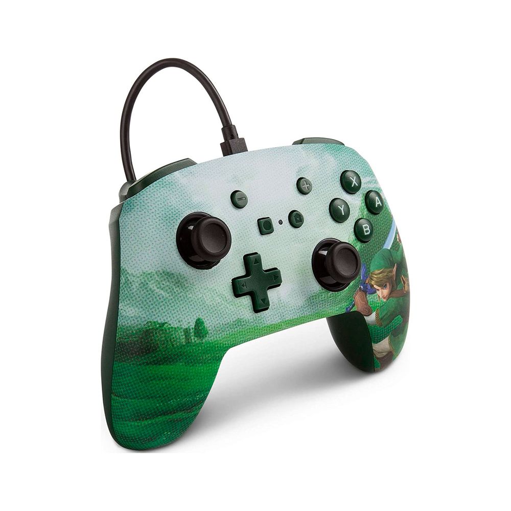 PowerA Enhanced Wired Controller Link Hyrule Nintendo Switch - Promart