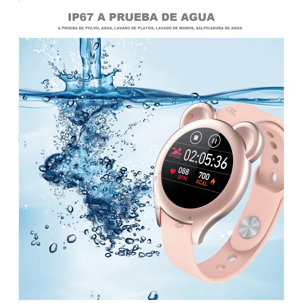 SmartWatch M99 Reloj Inteligente - Saturación Oxigeno Rosa | Promart ...