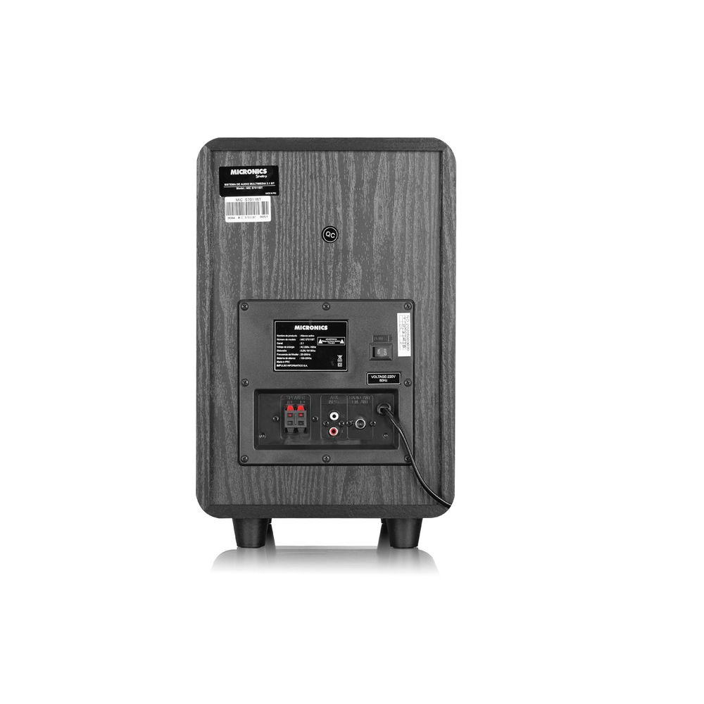 Parlante 2.1.Micronics Shelby MIC S7011BT 150 Watts USB/SD Bluetooth - Promart
