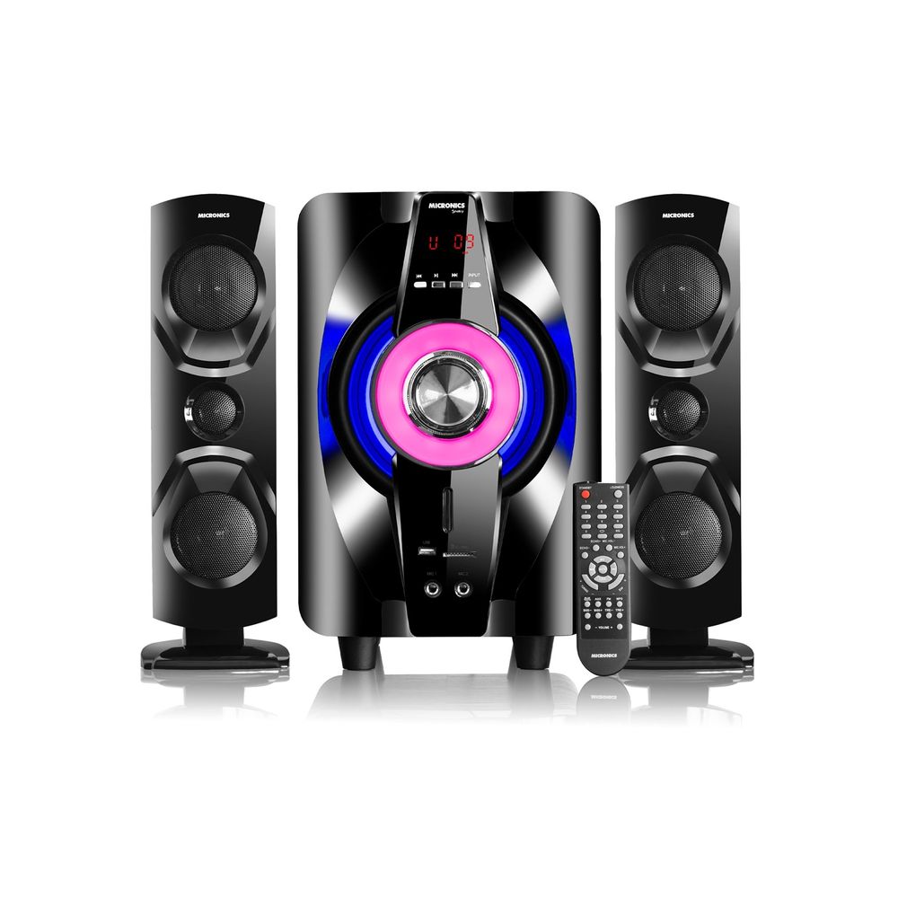 Parlante 2.1.Micronics Shelby MIC S7011BT 150 Watts USB/SD Bluetooth - Promart