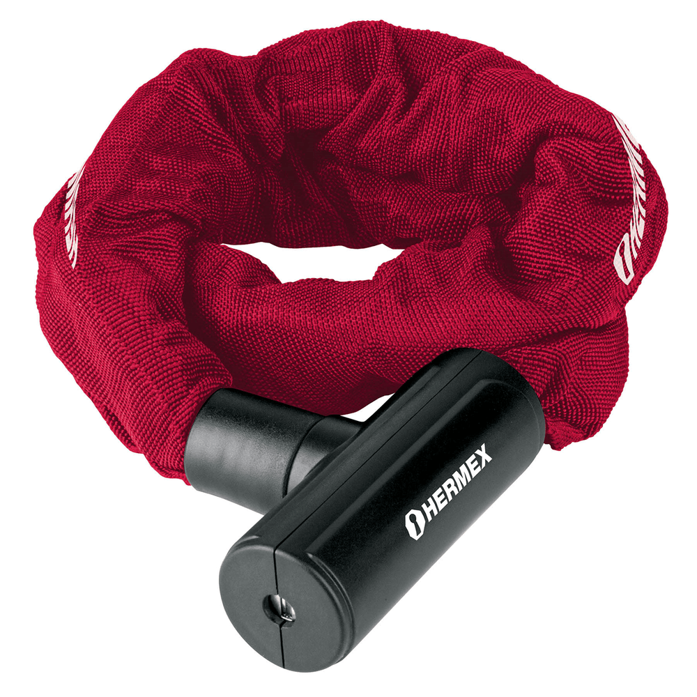 Candado Forrado Hermex de 10 mm Rojo - Promart