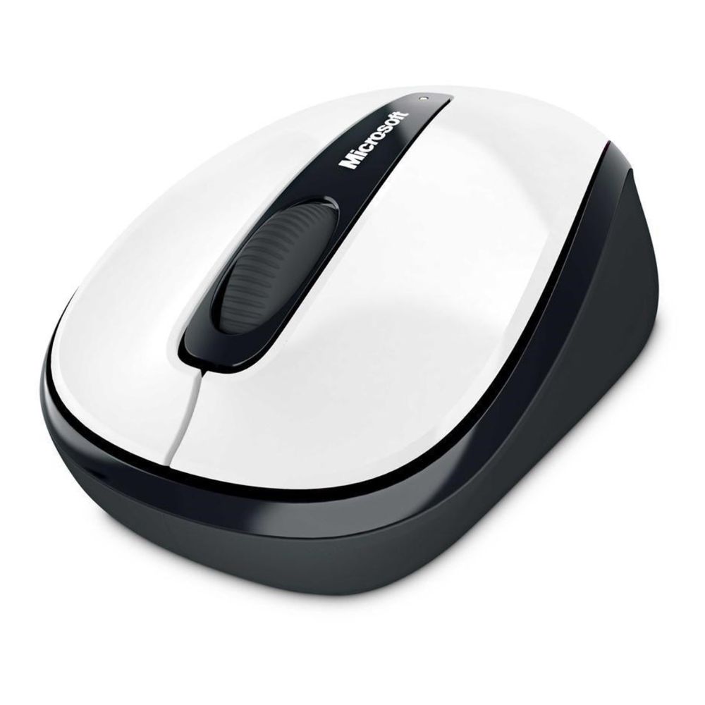 Mouse Microsoft Inalámbrico 3500 Wireless Mobile óptico Blanco - GMF-00384 - Promart