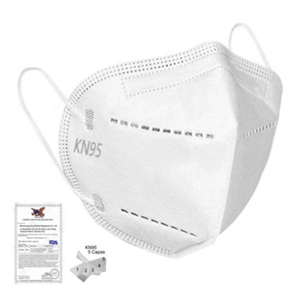 Mascarilla KN95 5 Capas 20 Unid Emp Individual Termosellado - Promart