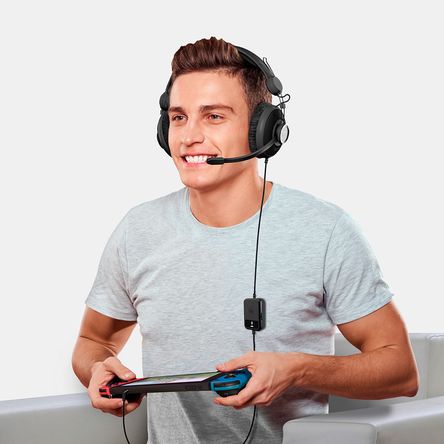 Chat mixer Bionic audio mix para switch - Promart