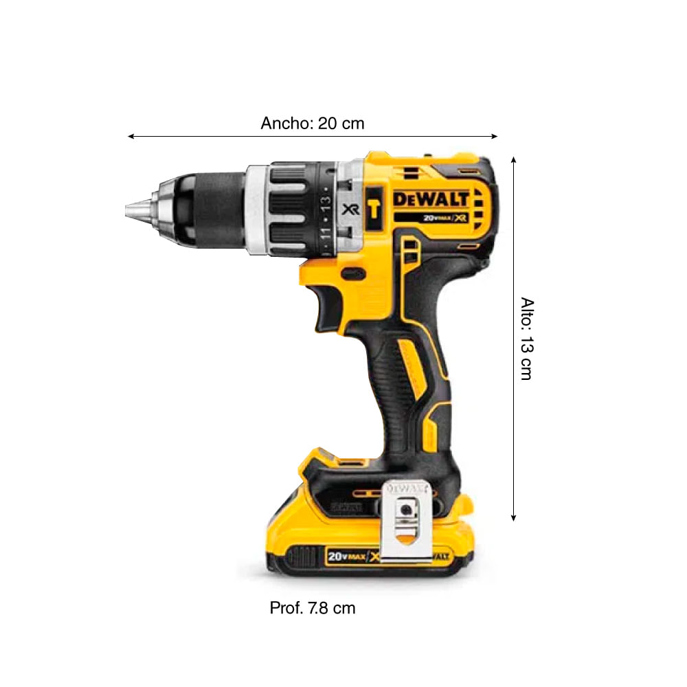 Taladro percutor DCD796 + Atornillador DCF887 - Promart