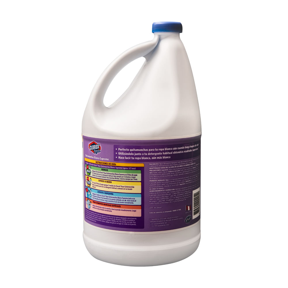 Quitamanchas Ropa Blanca Cloro 1 Galon - Promart