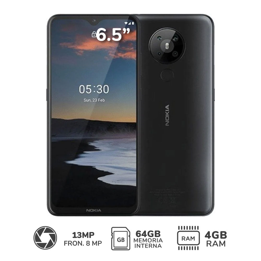 Nokia 5 3 6 5 64 Gb Gris Carbon Promart