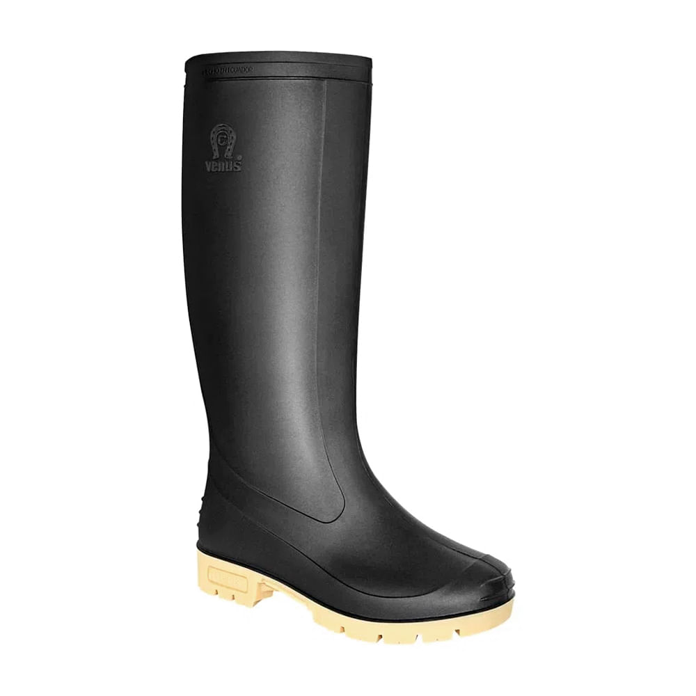 Botas Venus Pantanera Negro Talla 35 - Promart