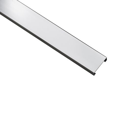 Listelo recto 30mm Aluminio Brillante 240cm - Promart
