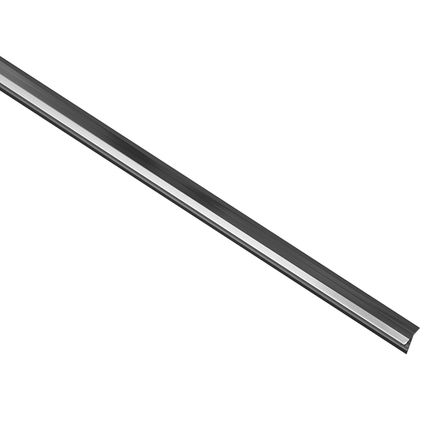 Listelo T 10mm Aluminio Brillante 240cm - Promart