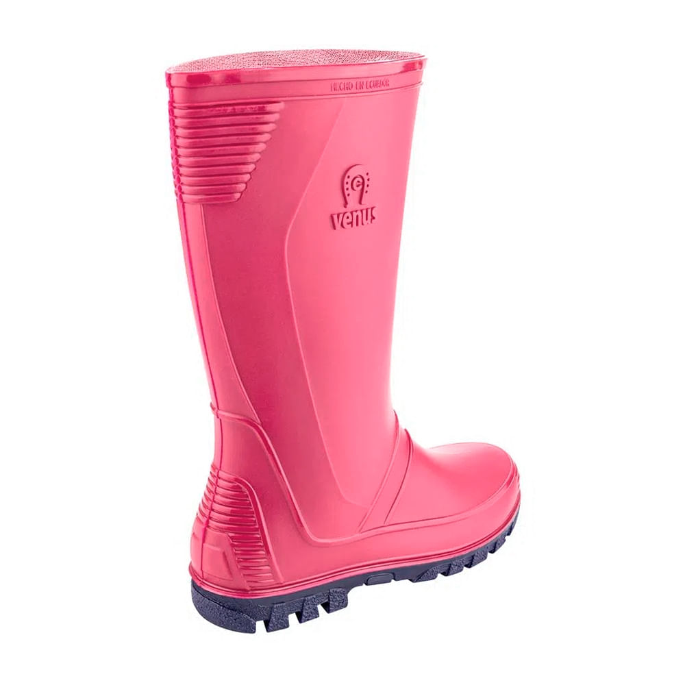 Botas Venus PVC Andina Fucsia Talla 34 - Promart