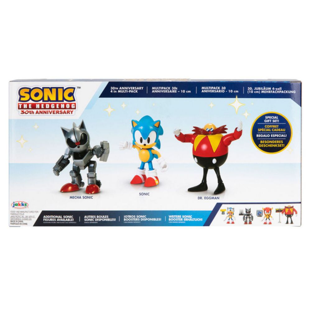 Pack De 3 Figuras Sonic 10.5 Cm - Promart