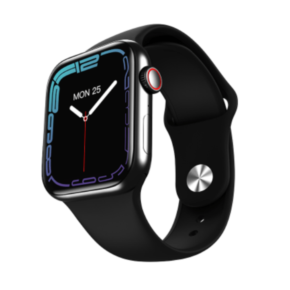 Smartwatch Serie 7 Negro - W17 Max Pantalla 1.90 Pulgadas - Promart