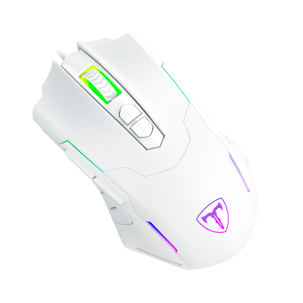 Mouse Gamer T-Dagger BEIFADIER T-TGM206W WHITE Hasta 7200 DPI RGB 7 ...