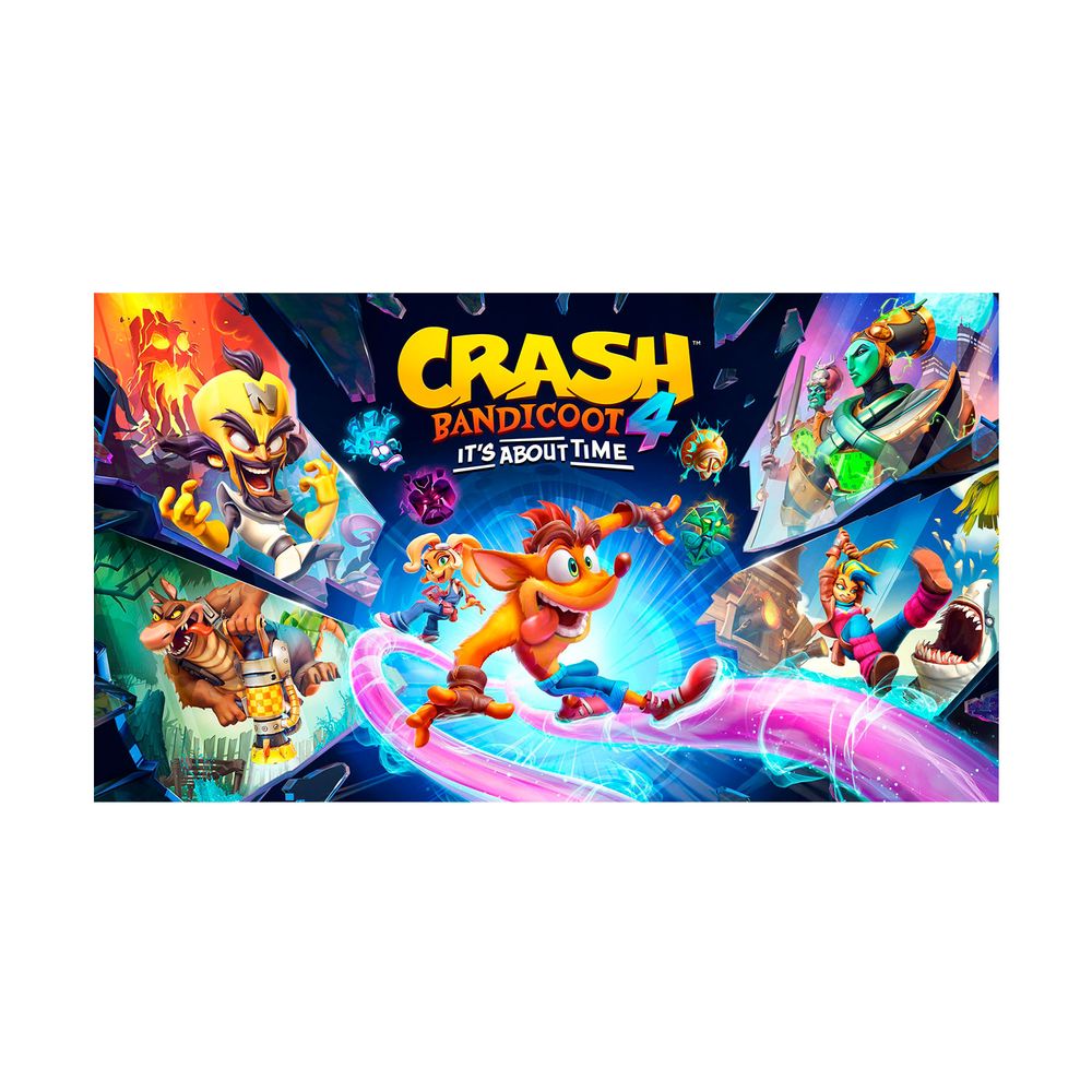 Crash Bandicoot 4 It'S About Time + Poster Playstation 4 - Promart