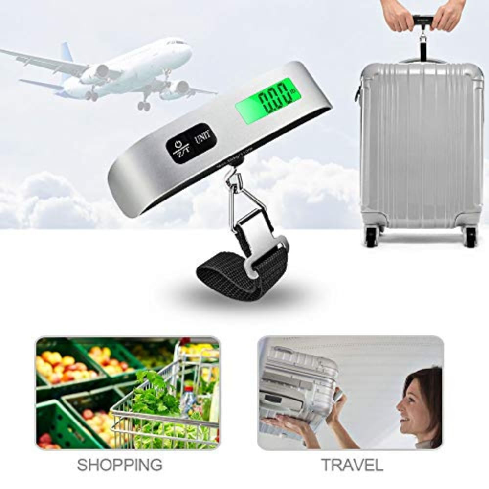 Balanza de Mano Digital Lcd 50kg Bascula Profesional Maletas - Promart