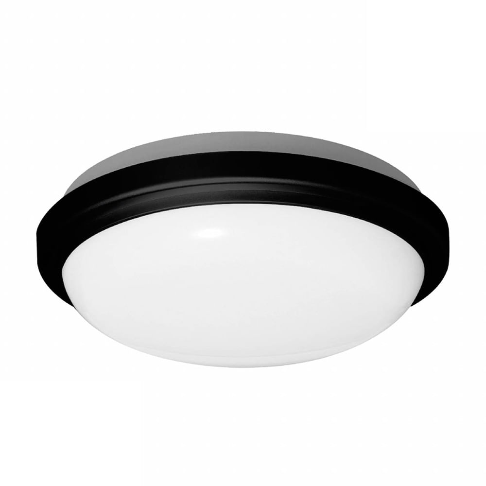 Plafón LED IP65 Black Luz Fría - Promart