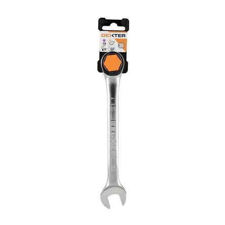 Llave combinada con ratchet 19m Dexter - Promart