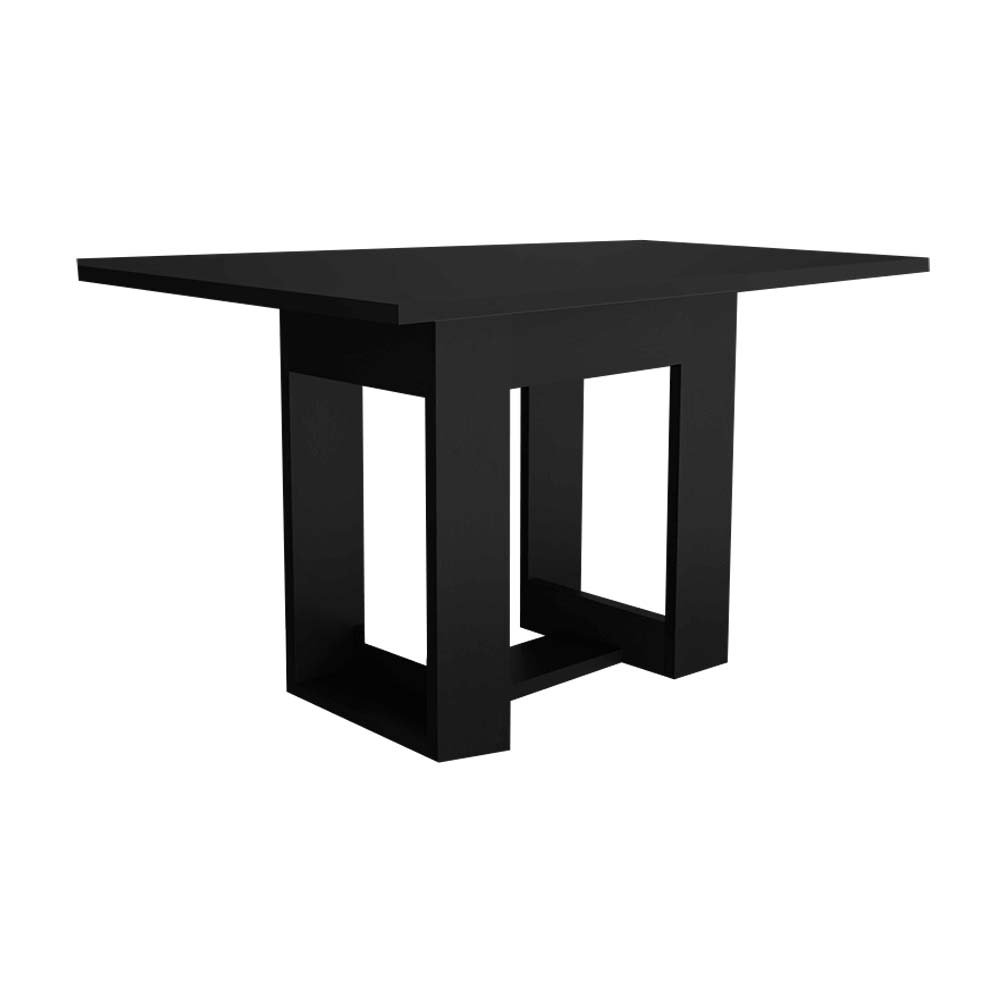 Mesa comedor Volterra 120 Negro Amaderado - Promart