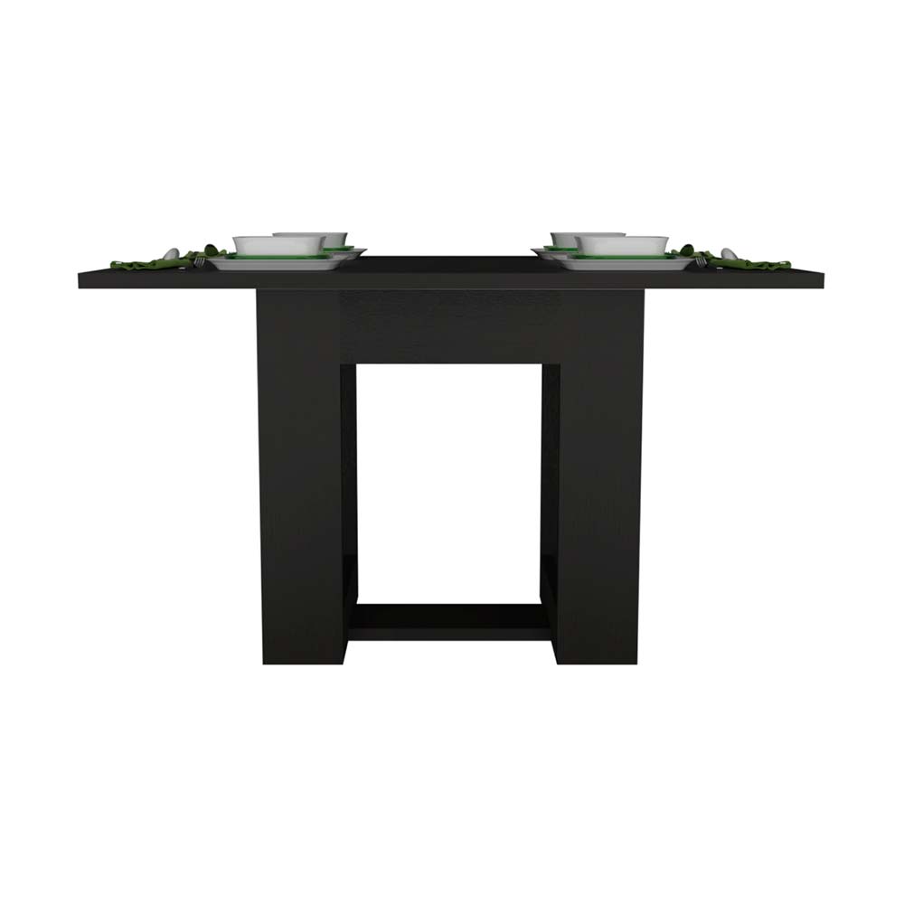 Mesa comedor Volterra 120 Negro Amaderado - Promart