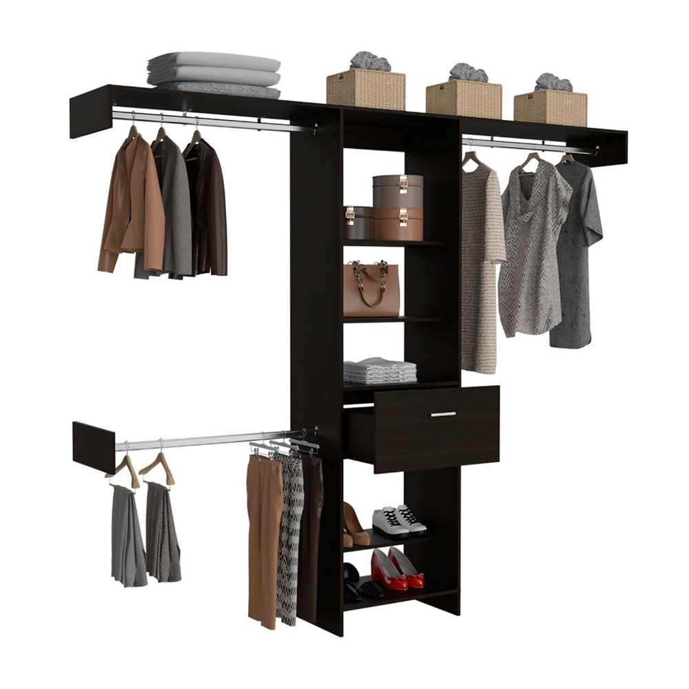 Closet Manchester 250 Negro Amaderado - Promart