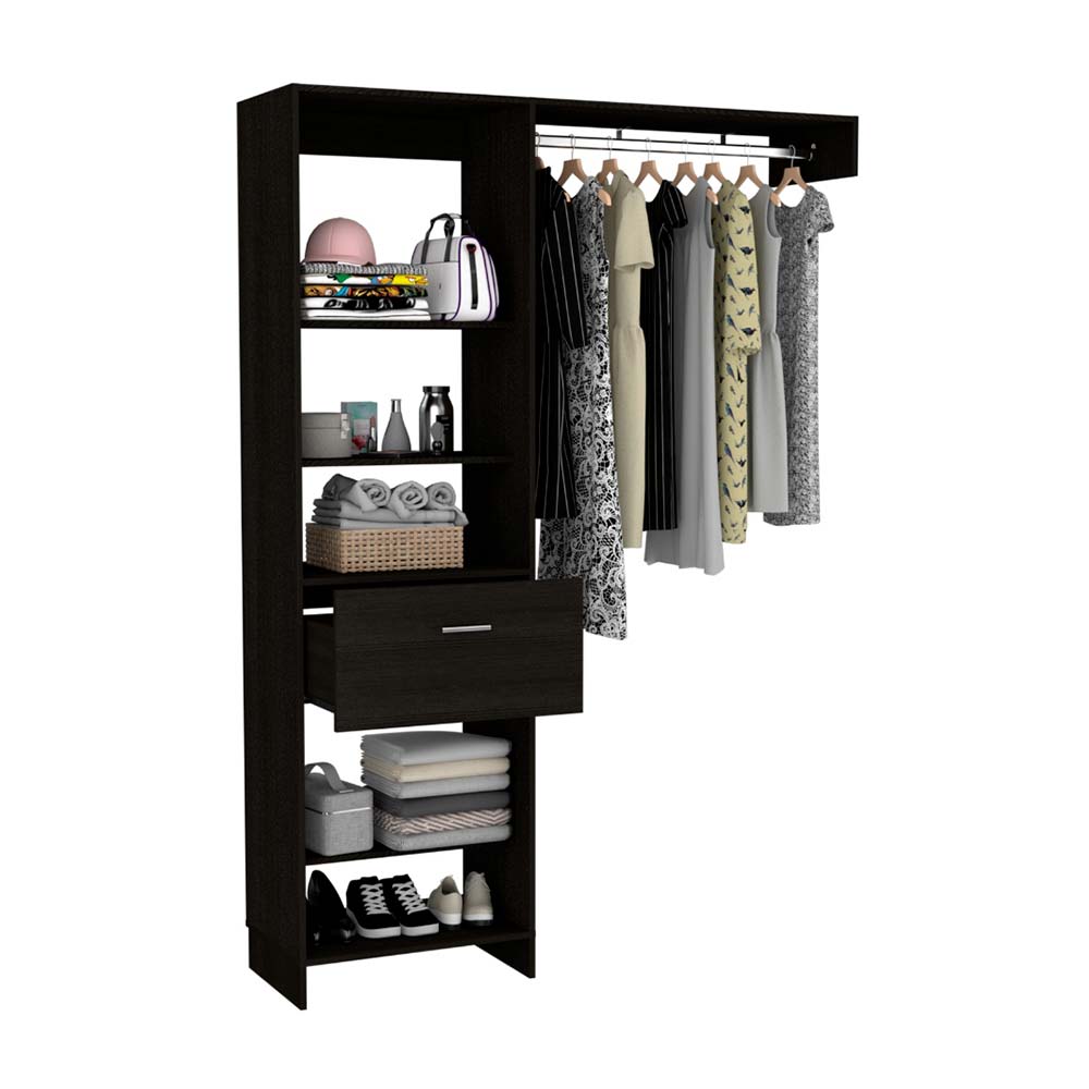 Closet Manchester 150 Negro Amaderado - Promart