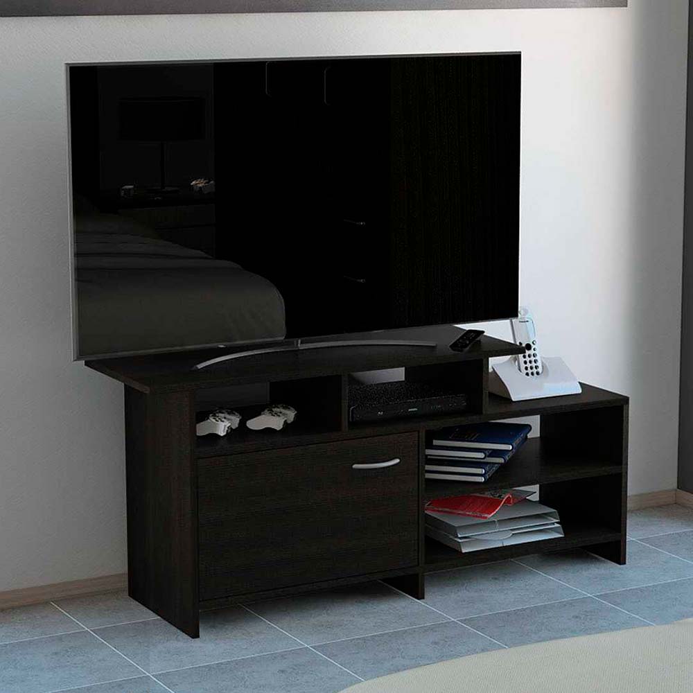 Mesa para tv 40" Lima Negro Amaderado - Promart
