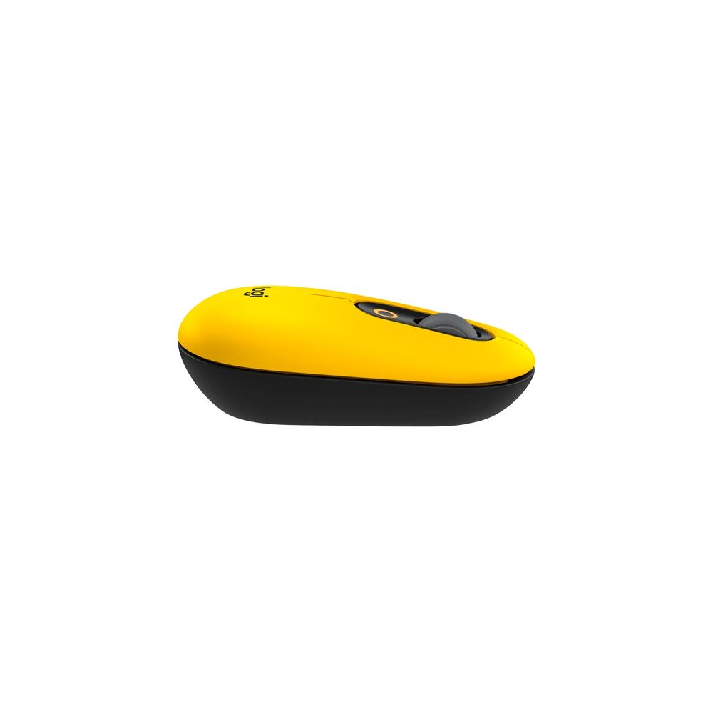 Mouse Logitech Pop Bluetooth Black Yellow - Promart