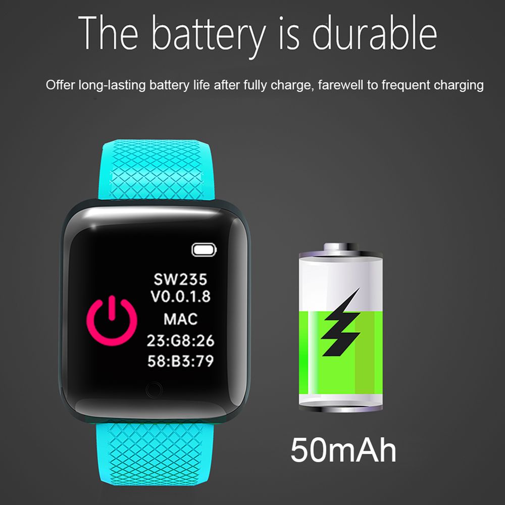 Smartwatch Tomtop PB0300R 116plus 1.44" Rojo | Promart - Promart