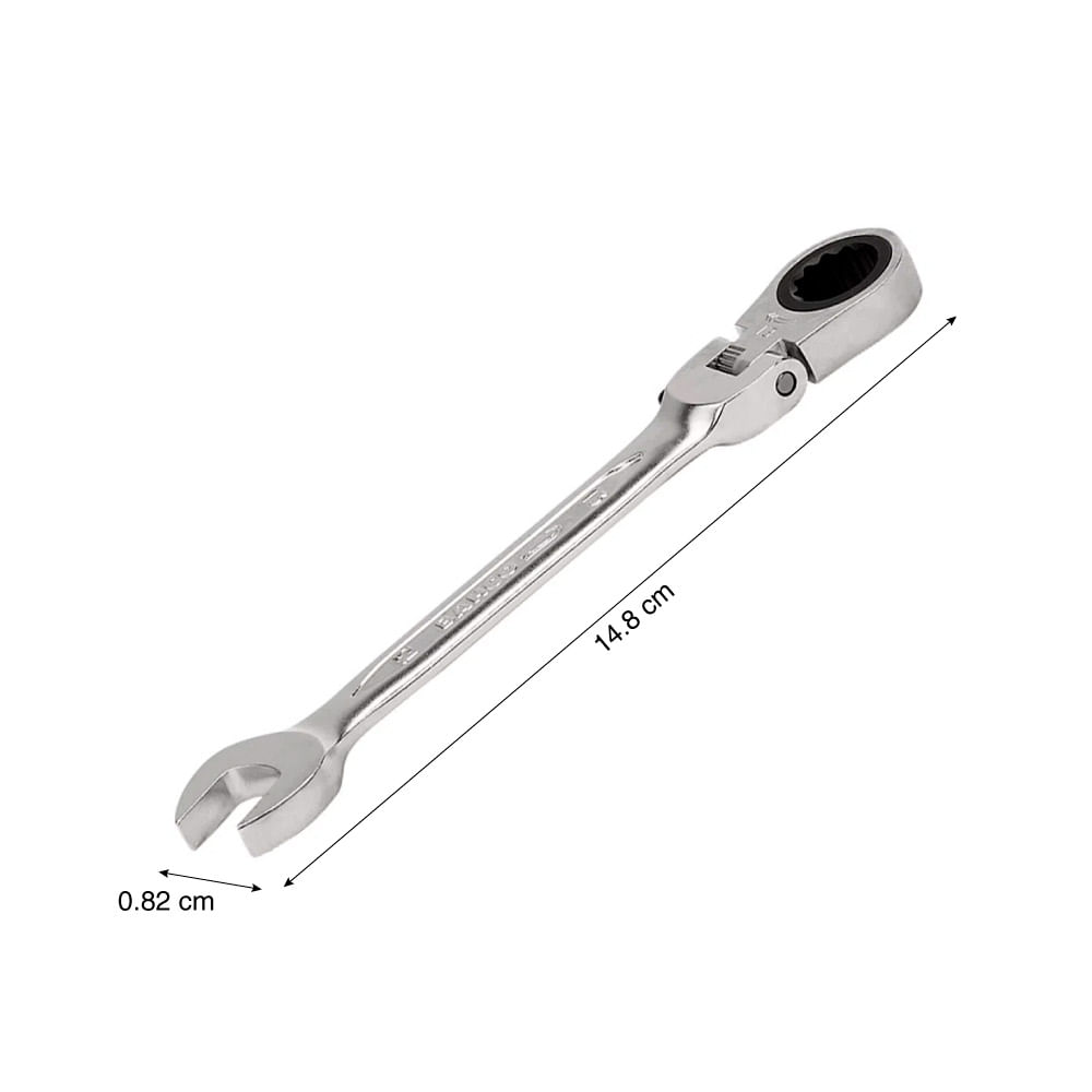 Llave combinada carraca articulada 148mm Bahco - Promart