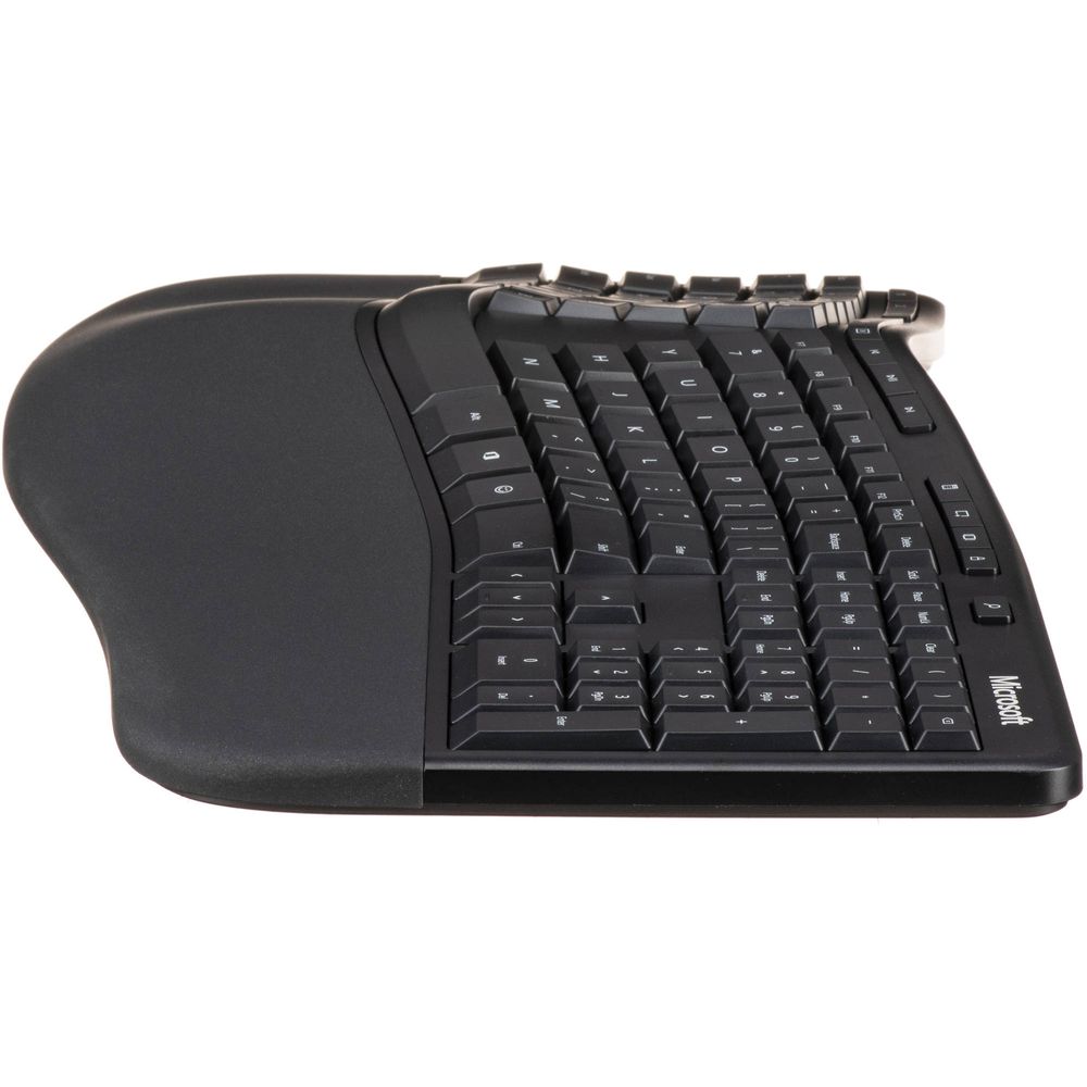 Microsoft USB Wired Ergonomic Keyboard and Mouse Desktop Set - Promart