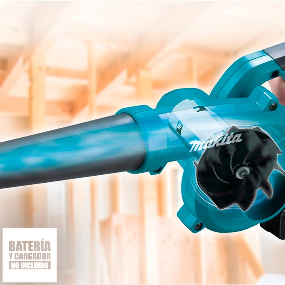 Sopladora Inalámbrica 18V LXT 3.1m3/min Makita DUB185Z Baretool (Sin Baterías / Sin Cargador ...
